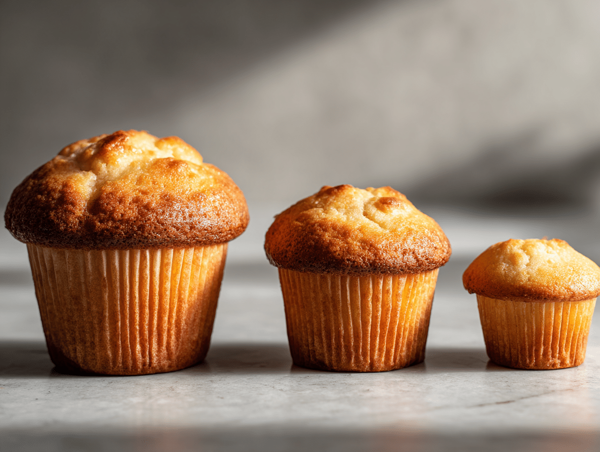 Muffin Sizes and Variations: The Complete Guide to Mini, Standard ...
