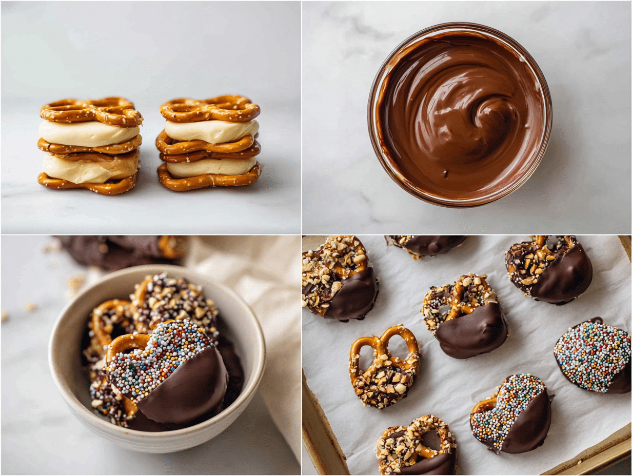 Chocolate Covered Peanut Butter Pretzels: A Sweet and Salty Homemade ...