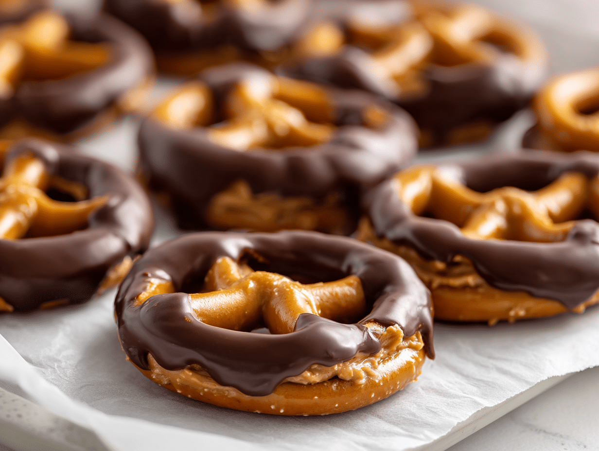 Chocolate Covered Peanut Butter Pretzels: A Sweet and Salty Homemade ...